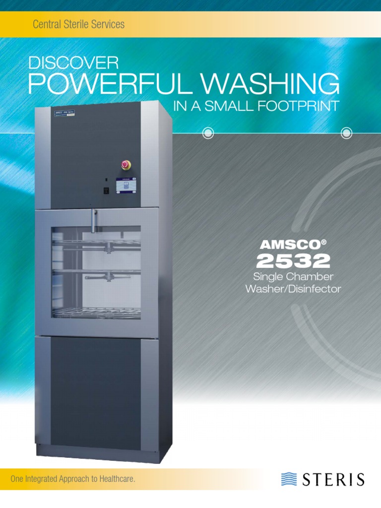 Brochure - Amsco 2532 | PDF | Washing Machine | Manufactured Goods