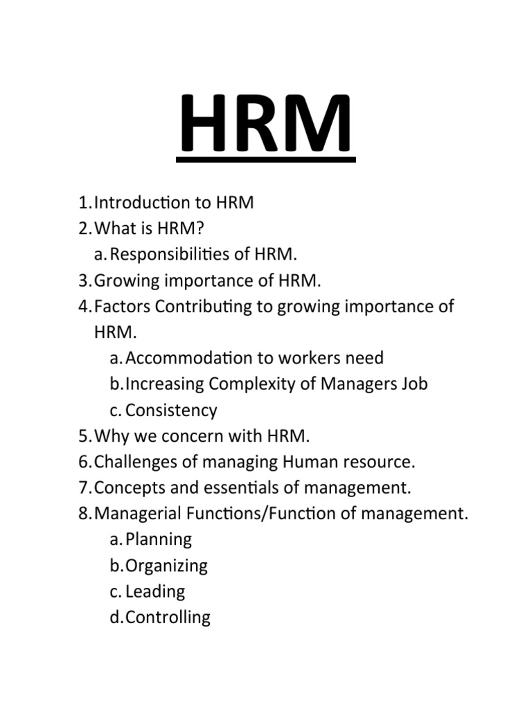 HRM Complete Tree Diagram | PDF | Human Resource Management | Recruitment