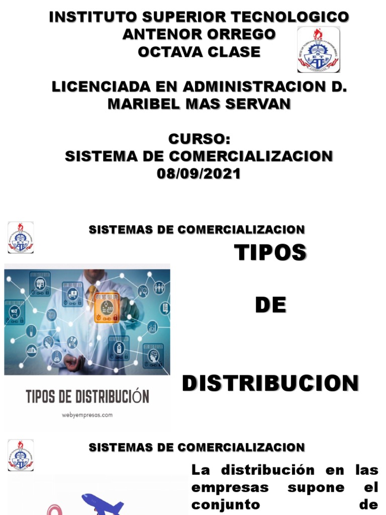 Tipos de Distribución en Comercialización | PDF | Marketing | Calidad ...