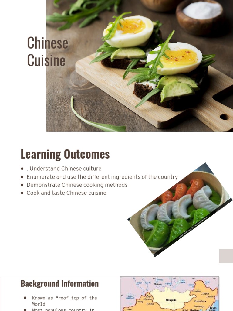 Understanding Chinese Cuisine and Culture | PDF | Chinese Cuisine ...