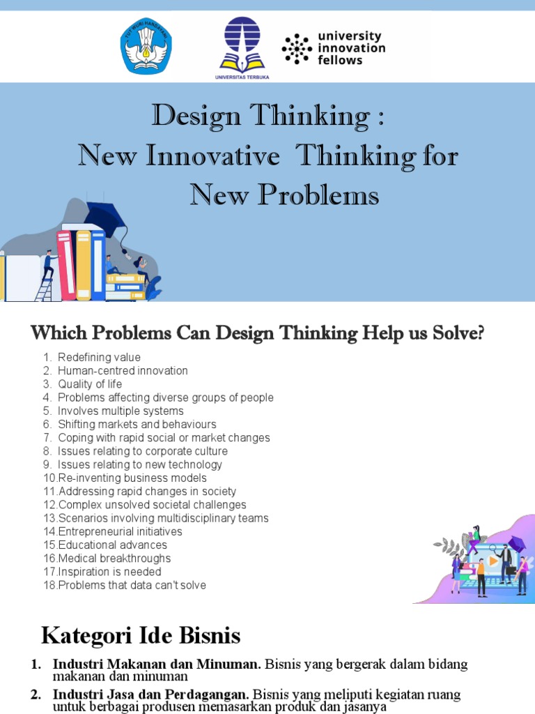 Materi Design Thinking | PDF | Entrepreneurship | Design Thinking