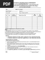VTU Extract Marks Card Application Guide | PDF | Mail | Fee