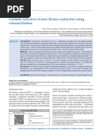 TKR Smith&nephew Technique Orthomatch GENESIS II Surgical Technique.10. ...