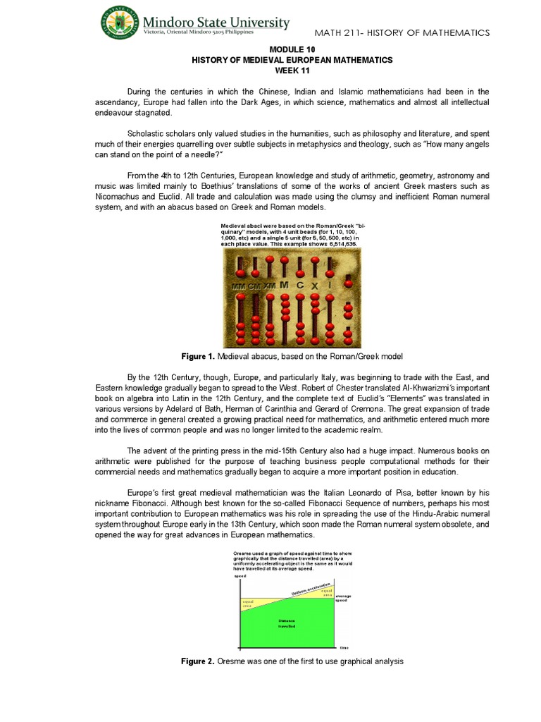 History of Medieval European Mathematics | PDF | Numbers | Mathematics