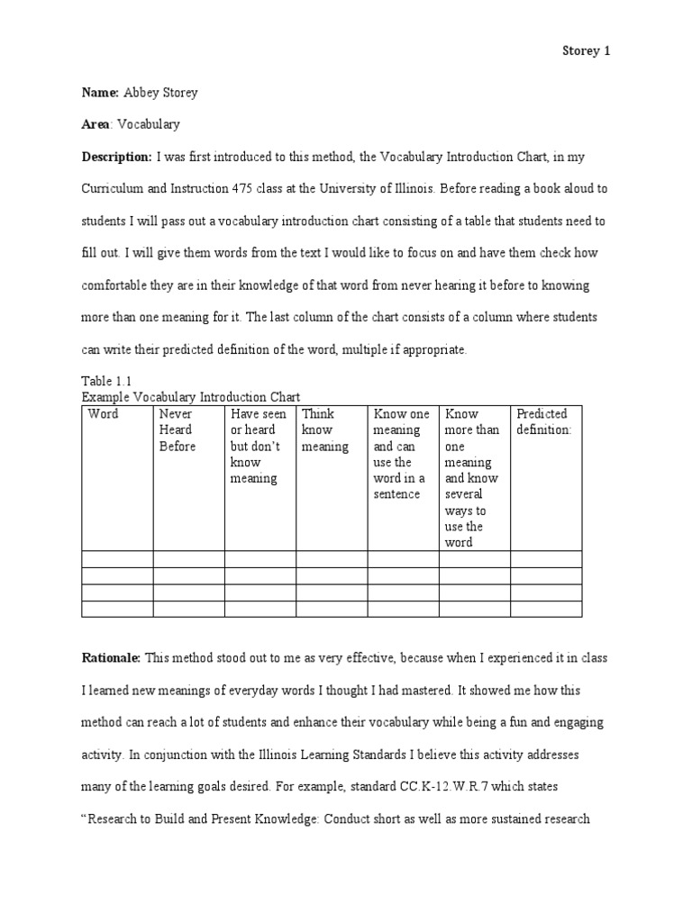 Resource Book Activity 1 | PDF | Vocabulary | Word