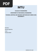 Mini Research Report Format | PDF