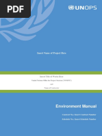 Environmental Management Plan For Hotel Building | PDF | Emergency ...