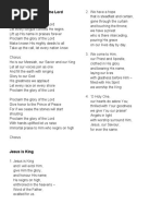 1-4 and The Glory of The Lord | PDF | Messiah (Handel) | Music Based On ...