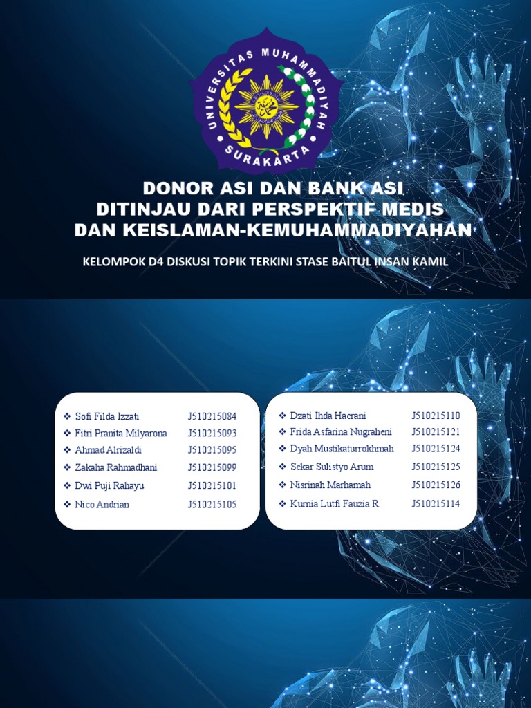 DONOR ASI Dan BANK ASI | PDF