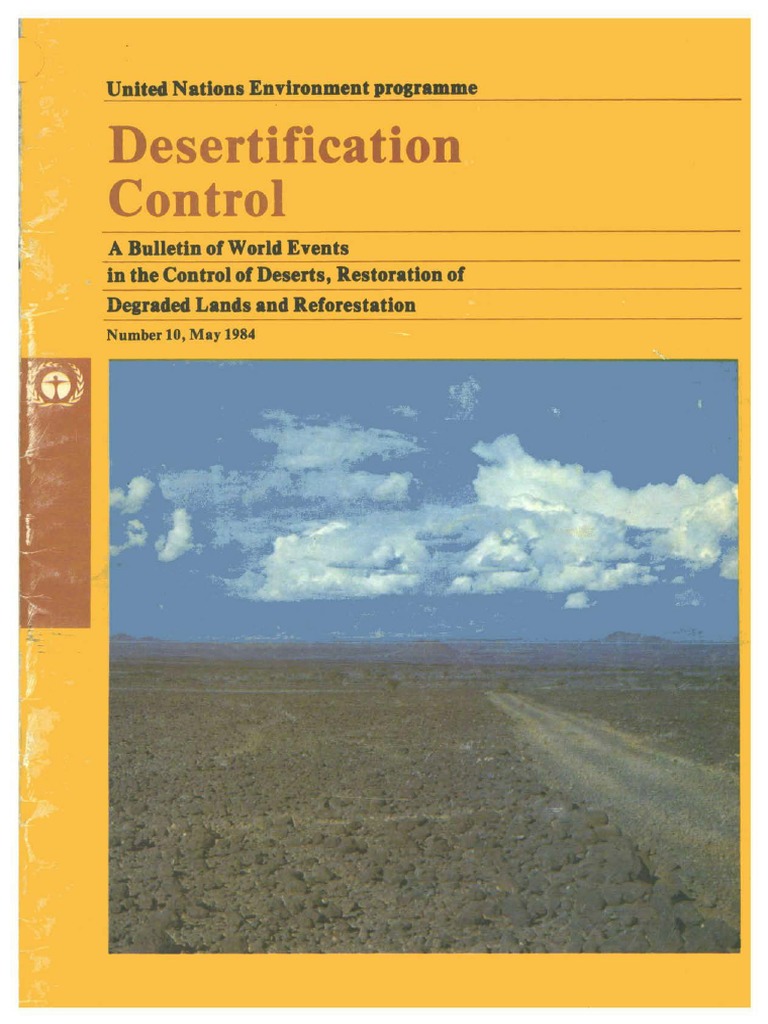 Desertification Control: United Nations Environment Programme | PDF ...