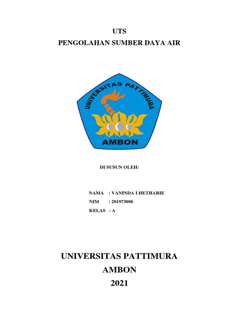 Universitas Pattimura | PDF