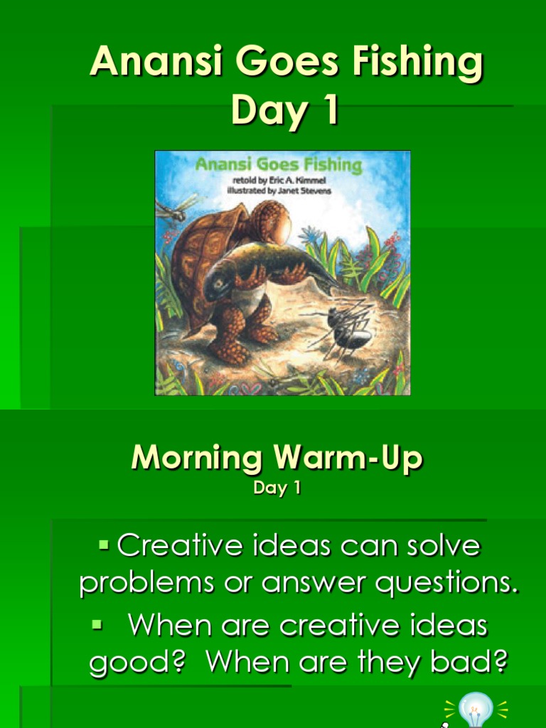 Anansi Goes Fishing - Compress | PDF | Anansi