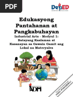 EPP 4 - Mga Kagamitan Sa Pananahi | PDF