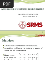 Application of Matrices in Engineering | PDF | Matrix (Mathematics ...
