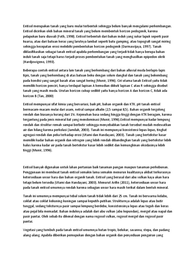 Entisol Merupak-WPS Office | PDF