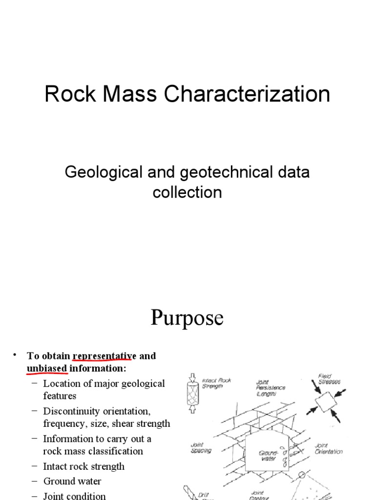Rock Mass Characterisation | PDF | Geotechnical Engineering | Geology