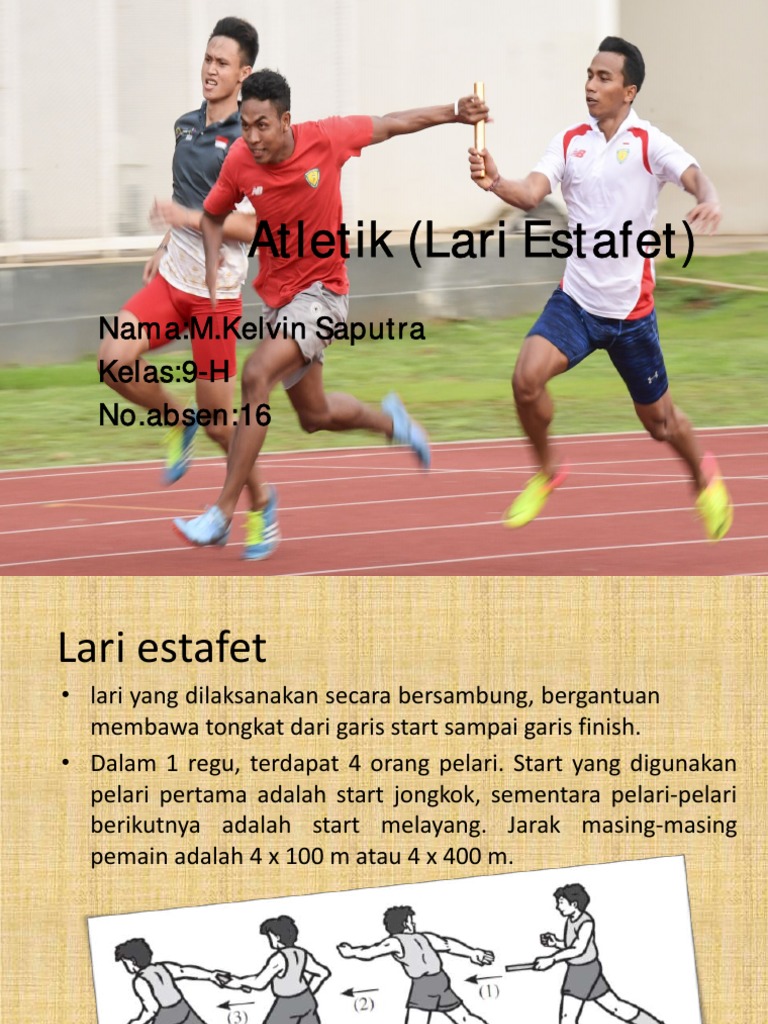 Atletik Lari Estafet | PDF