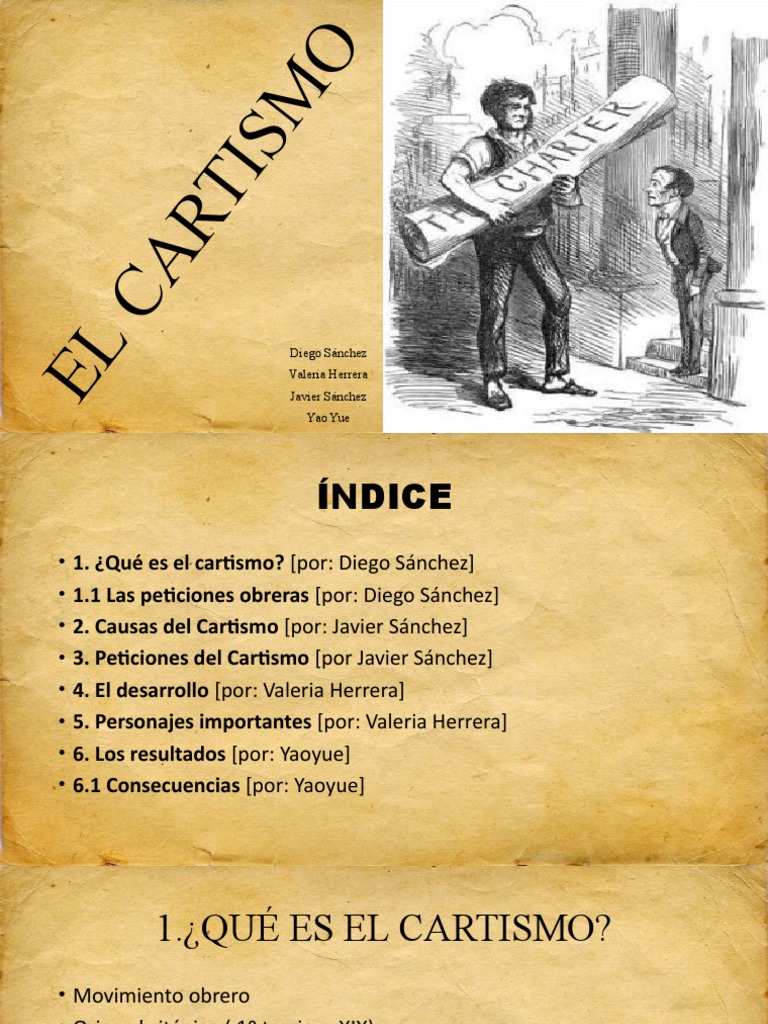 El Cartismo | PDF | Política | Activismo