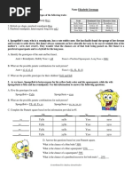 Blood Typing Problems Answer Key | PDF | Genotype | Hematology