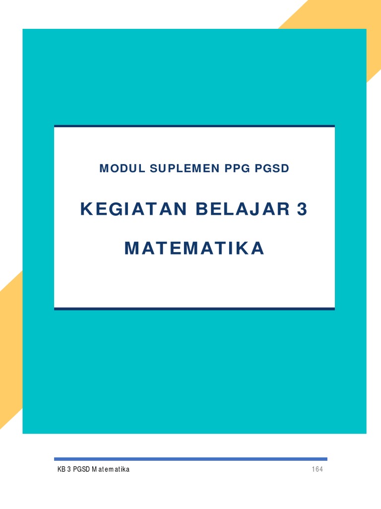 KB3 PGSD Matematika-Revisi-small | PDF