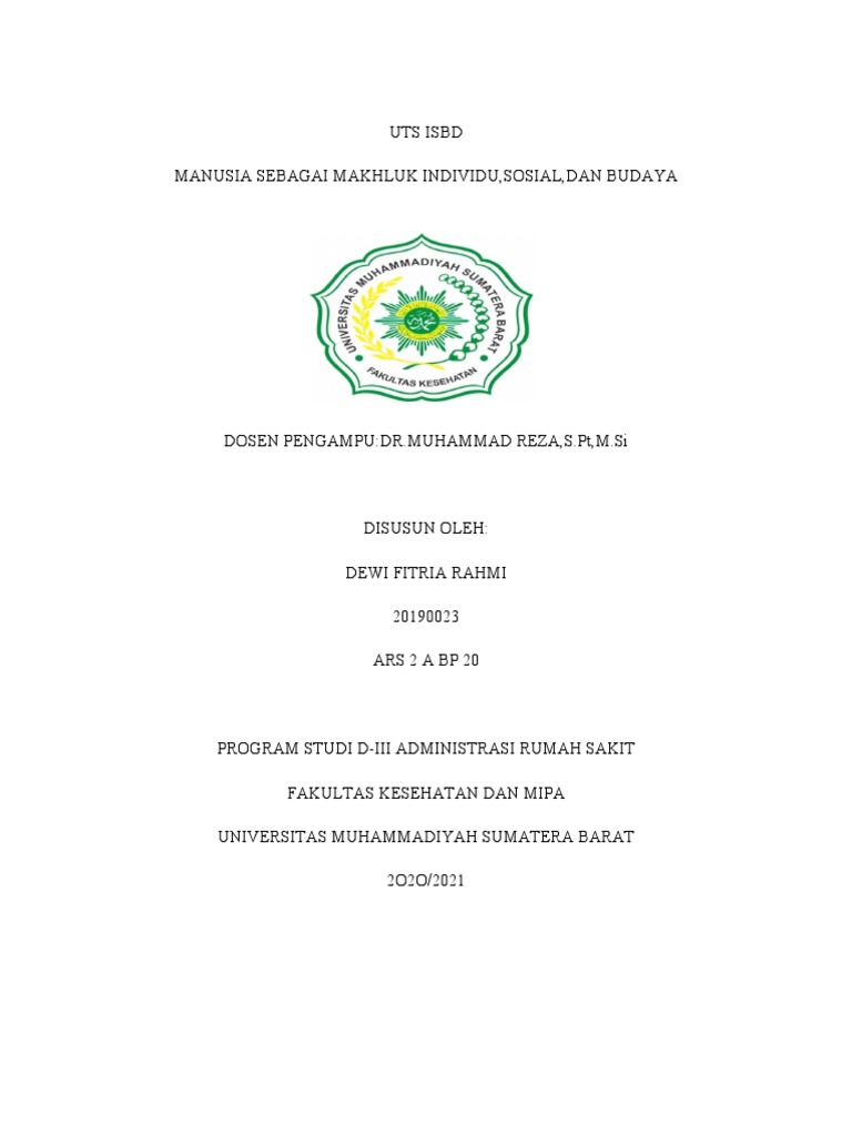Makalah Isbd | PDF
