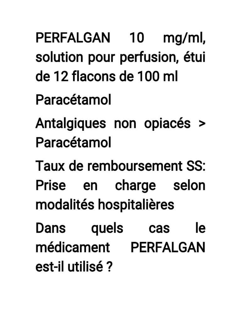 PERFALGAN 10 MG 2 | PDF