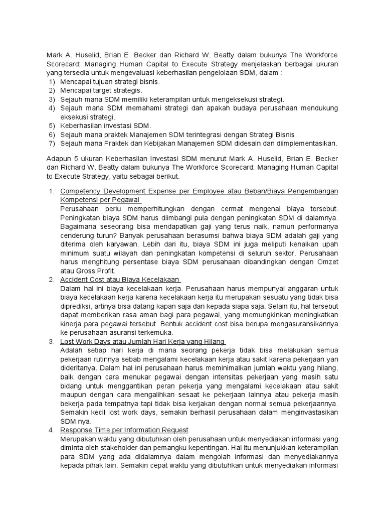 Diskusi 4 Audit SDM | PDF