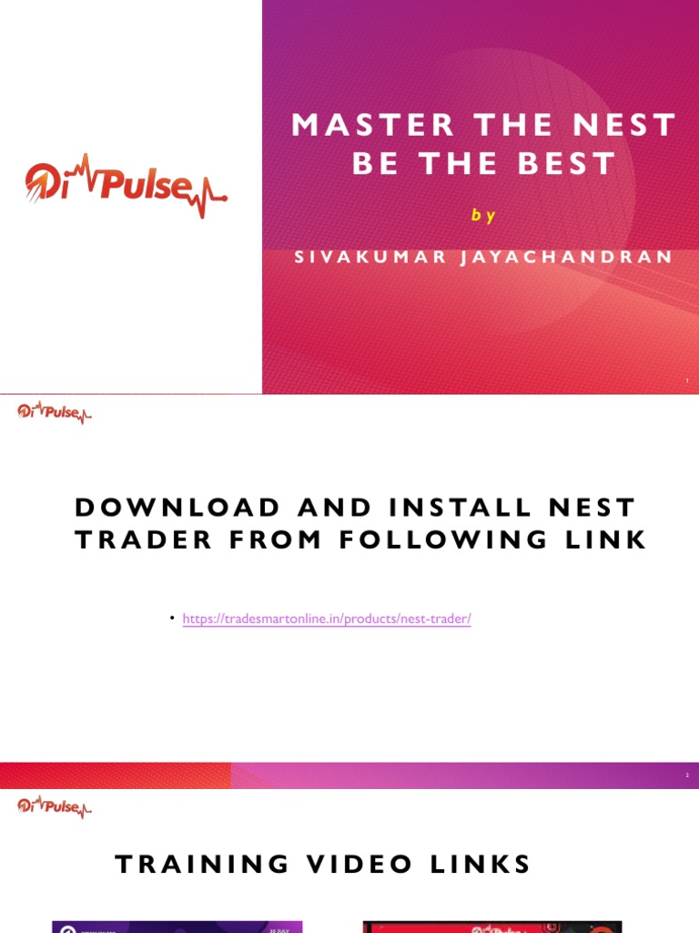 Nest Trading Platform How To Use It Effectively | PDF | Option (Finance ...