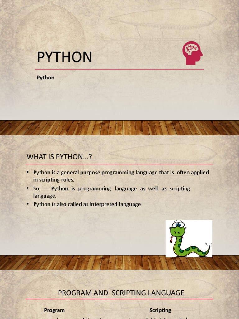 Intro To Python | PDF | Python (Programming Language) | Application ...