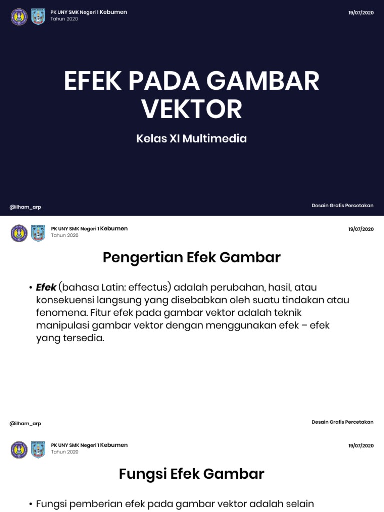 Efek Pada Gambar Vektor | PDF