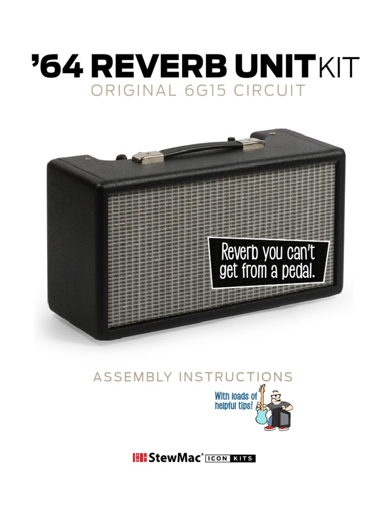 Fender Reverb Tank Instructions | PDF | Capacitor | Resistor