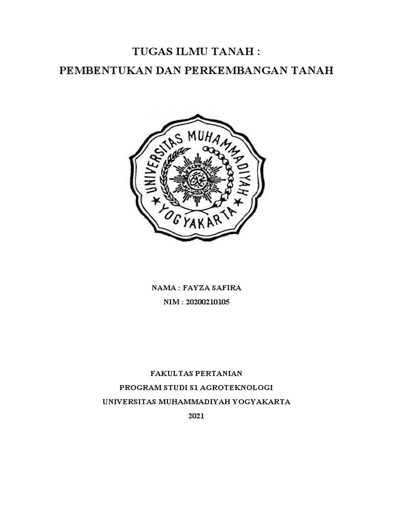 Proses Pembentukan dan Perkembangan Tanah | PDF | Ilmu Sosial | Sains ...