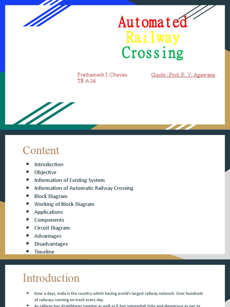 Automated Railway Crossing Part 1 | PDF | Servomechanism | Computing