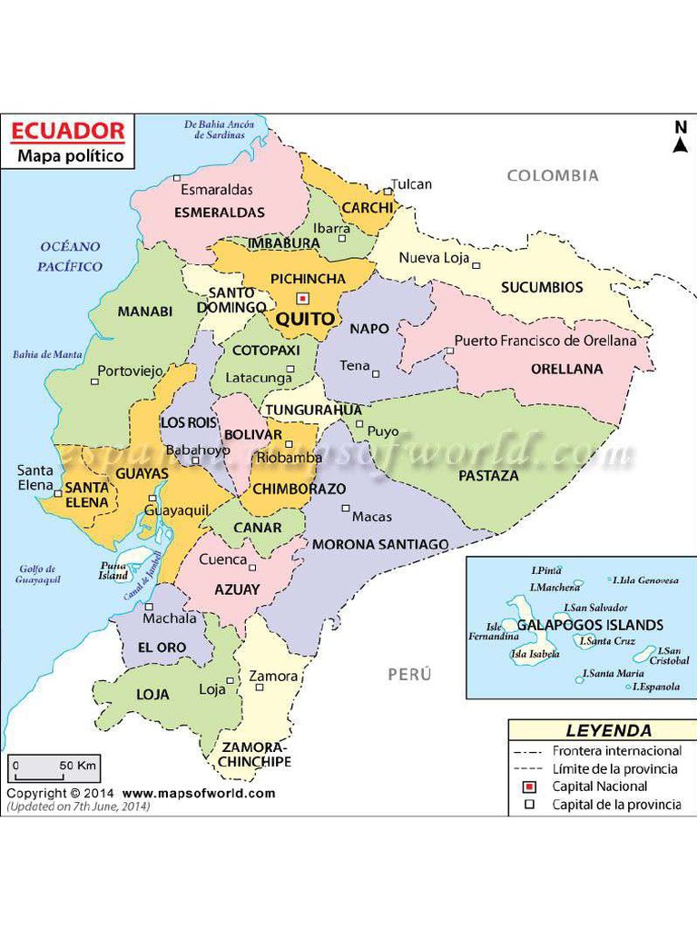 Mapa de Ecuador | PDF