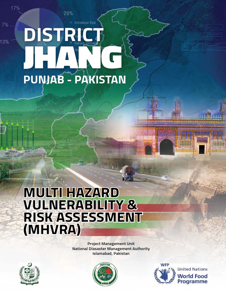 Jhang MHVRA Atlas | PDF | Flood | Hazards