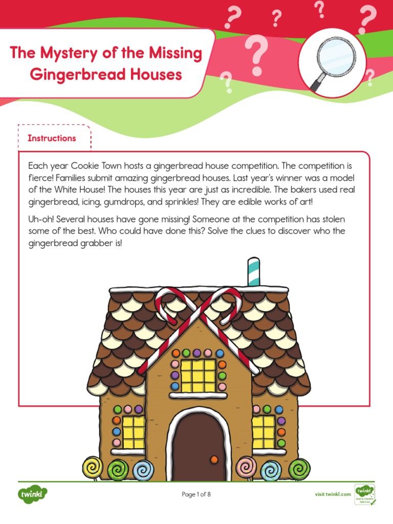 Mystery of the Gingerbread Grabber | PDF