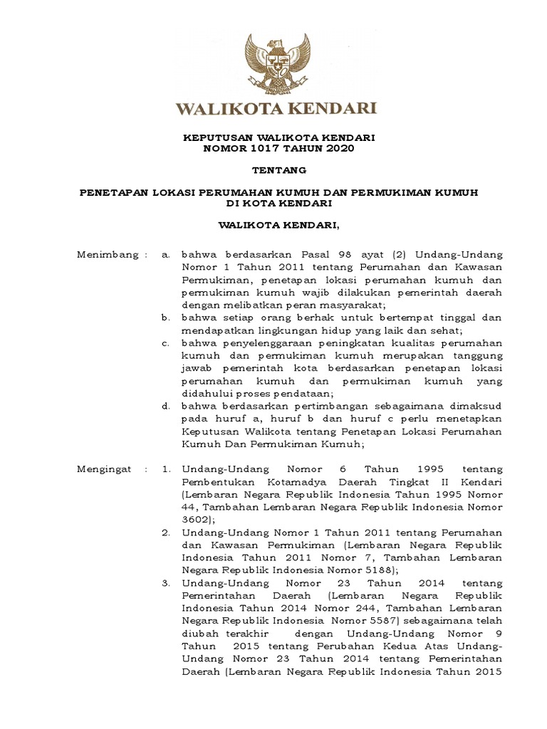 SK KUMUH Tahun 2020 | PDF