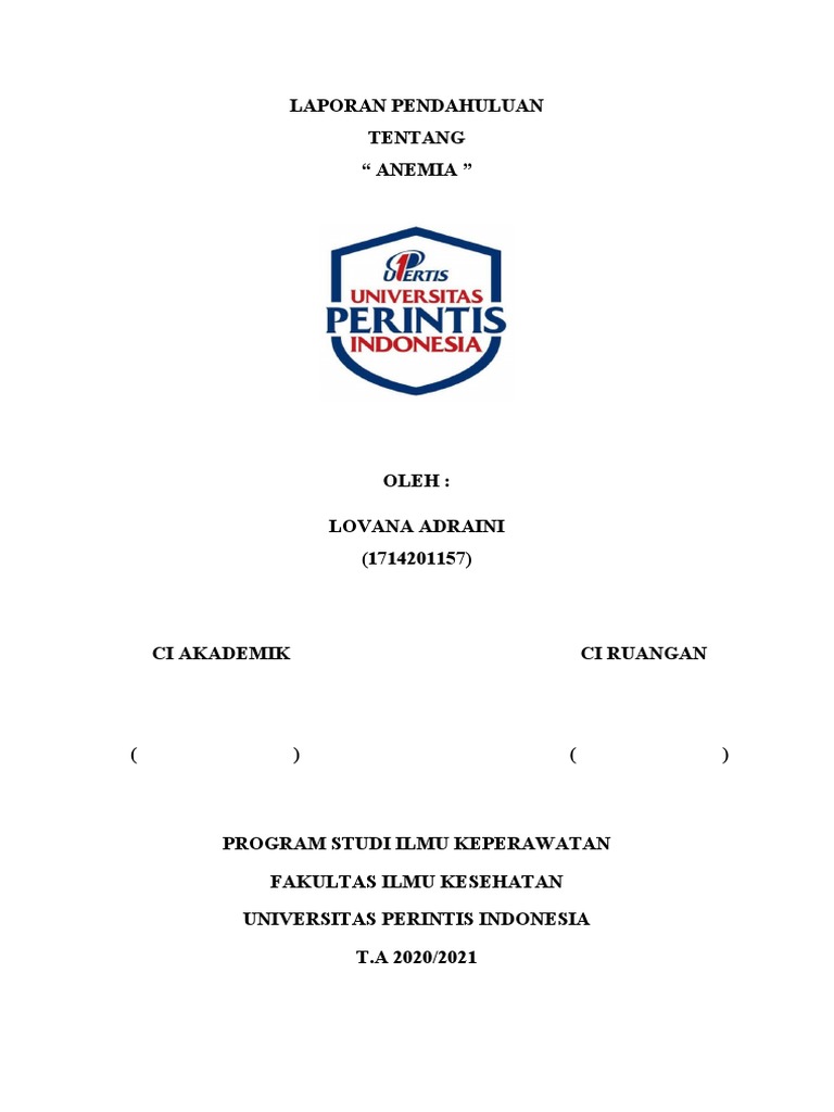 LP Anemia | PDF