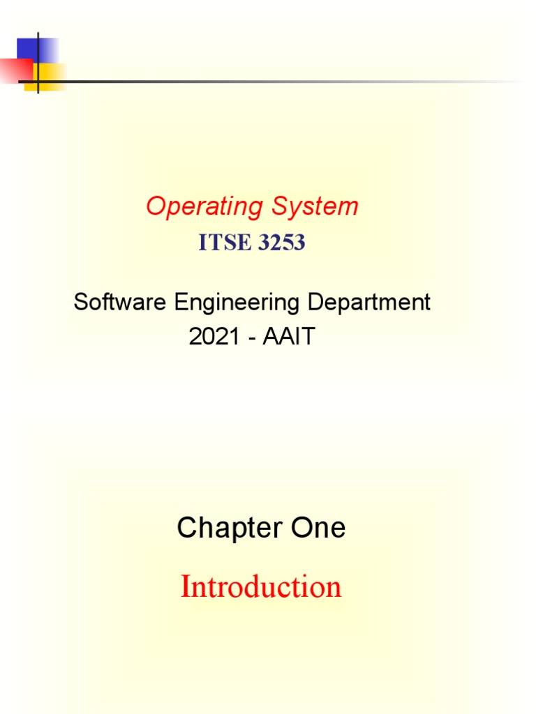 Chapter 1 Introduction Pdf Kernel Operating System Operating System