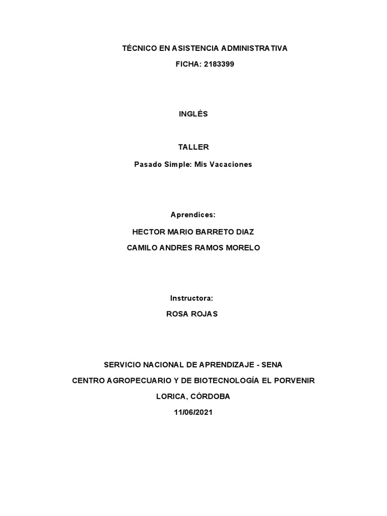 Conversación sobre Vacaciones en Medellín | PDF | Artes del Lenguaje y ...