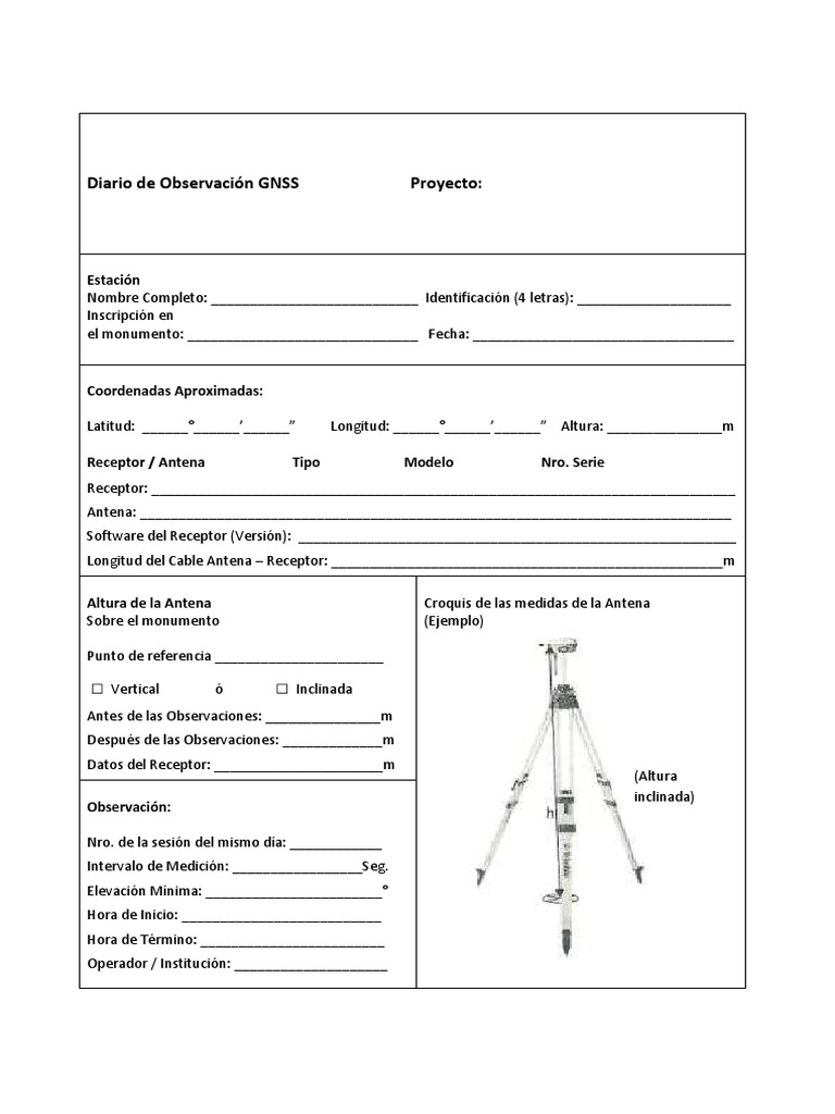 Diario de Observacion | PDF | Antena (Radio) | Longitud