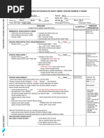 Formulir MTBS untuk Balita Sakit | PDF | Pengembangan Diri | Gaya Hidup