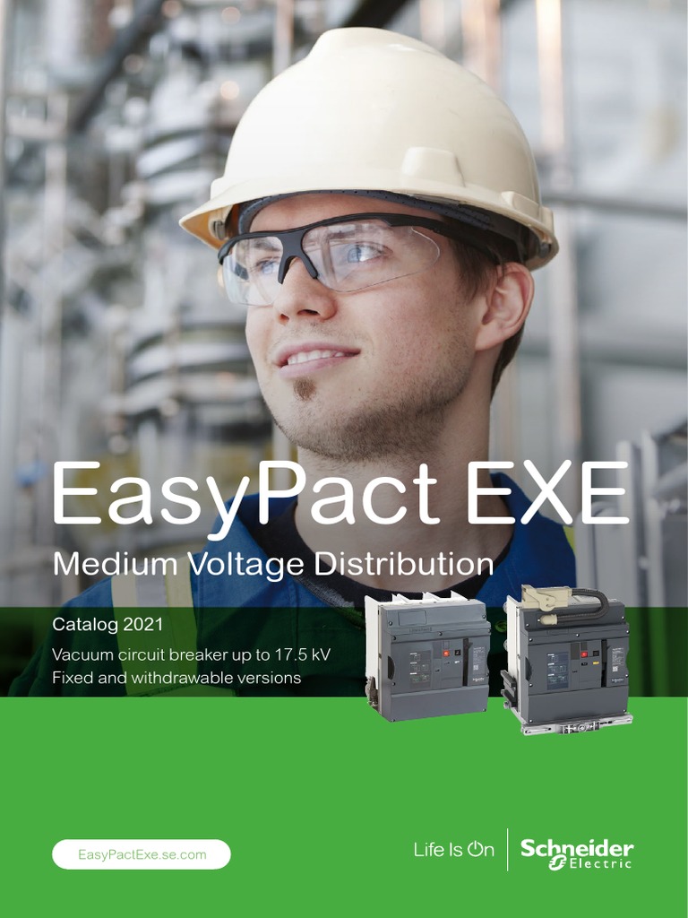 Schneider EasyPact EXE - DATASHEET | PDF | Electrical Substation ...