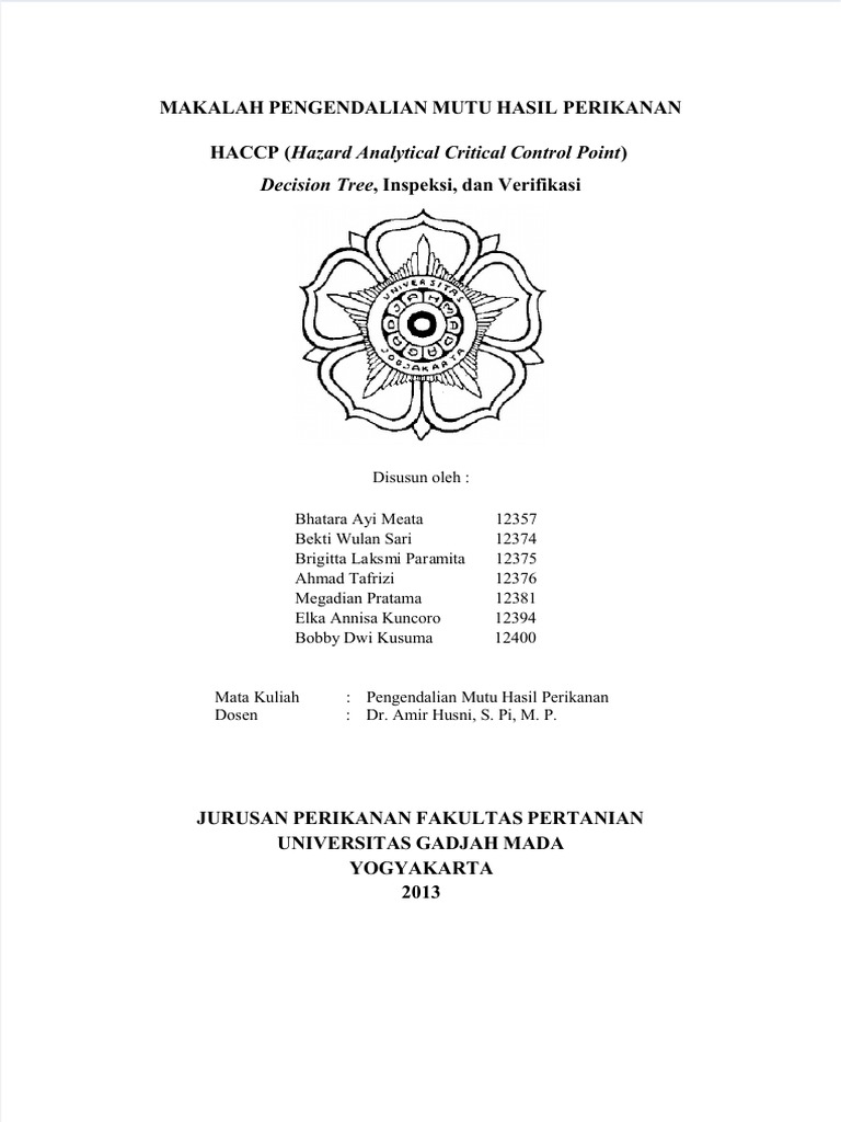 HACCP: Pengendalian Mutu Perikanan | PDF