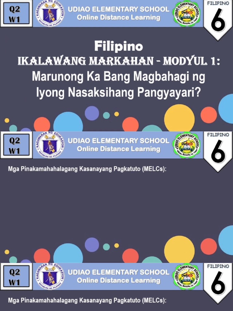 GRD 6 Q2 W1 Talaarawan Ar Anekdota | PDF