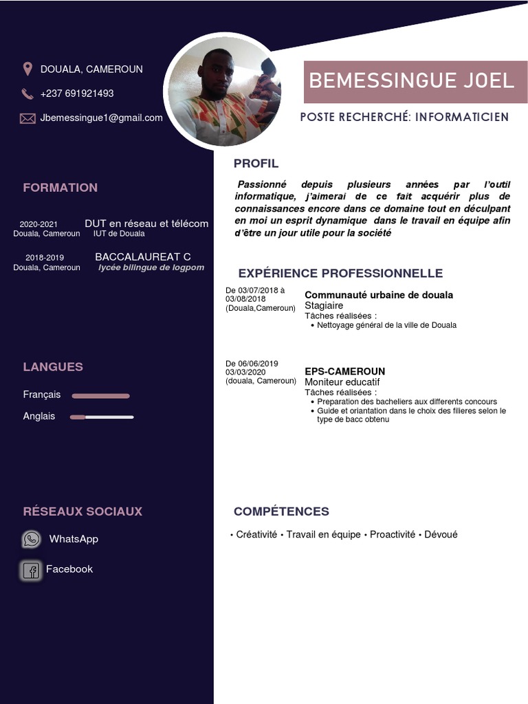 Mon CV | PDF