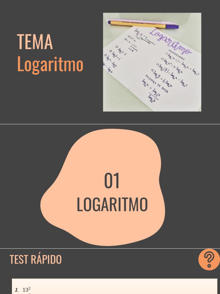 Clase Logaritmo | PDF | Logaritmo | Matemáticas