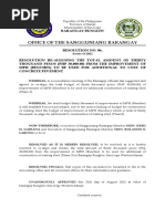 Resolution #22 SB APPROVAL SUPPLEMENTAL BUDGET | PDF | Philippines ...