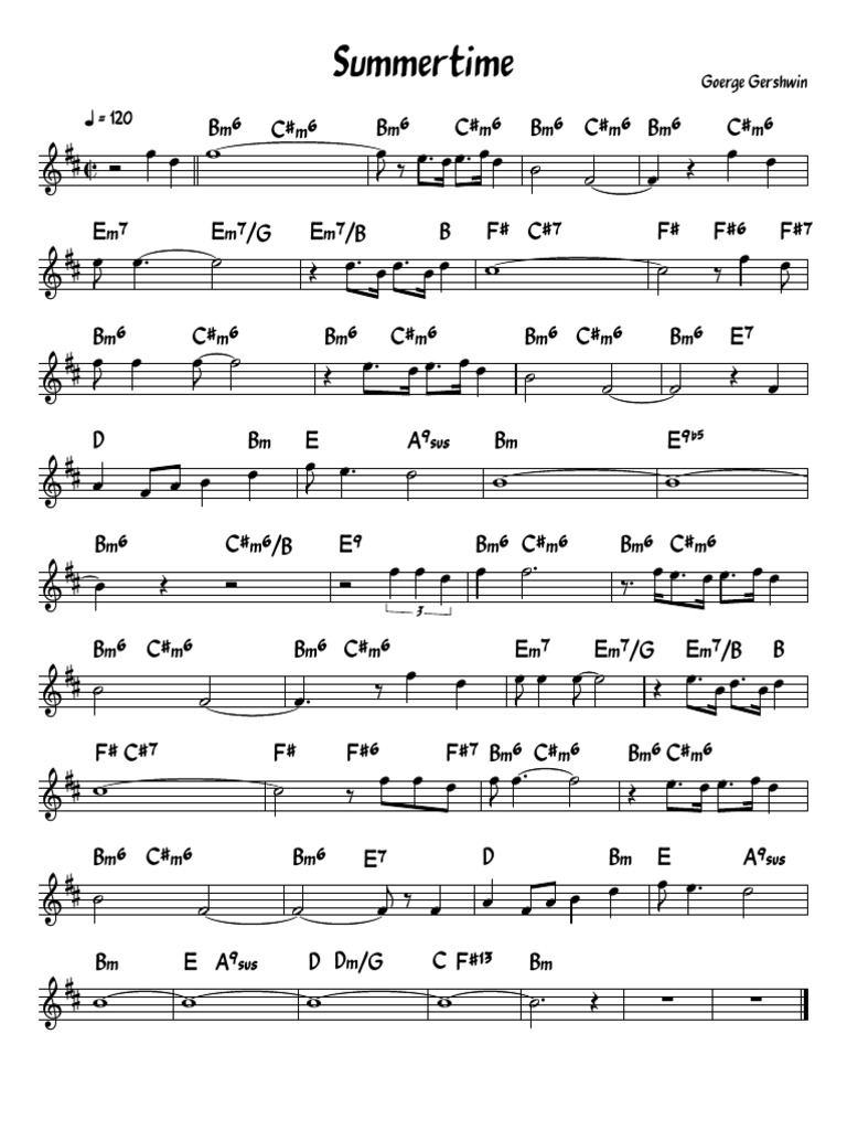Summertime | PDF
