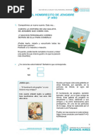 SECUENCIA DIDÁCTICA PDL - El Hombrecito de Jengibre | PDF